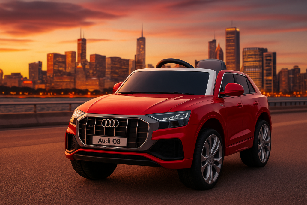 Audi Q8 Srednji Crveni | Balkan Igracke